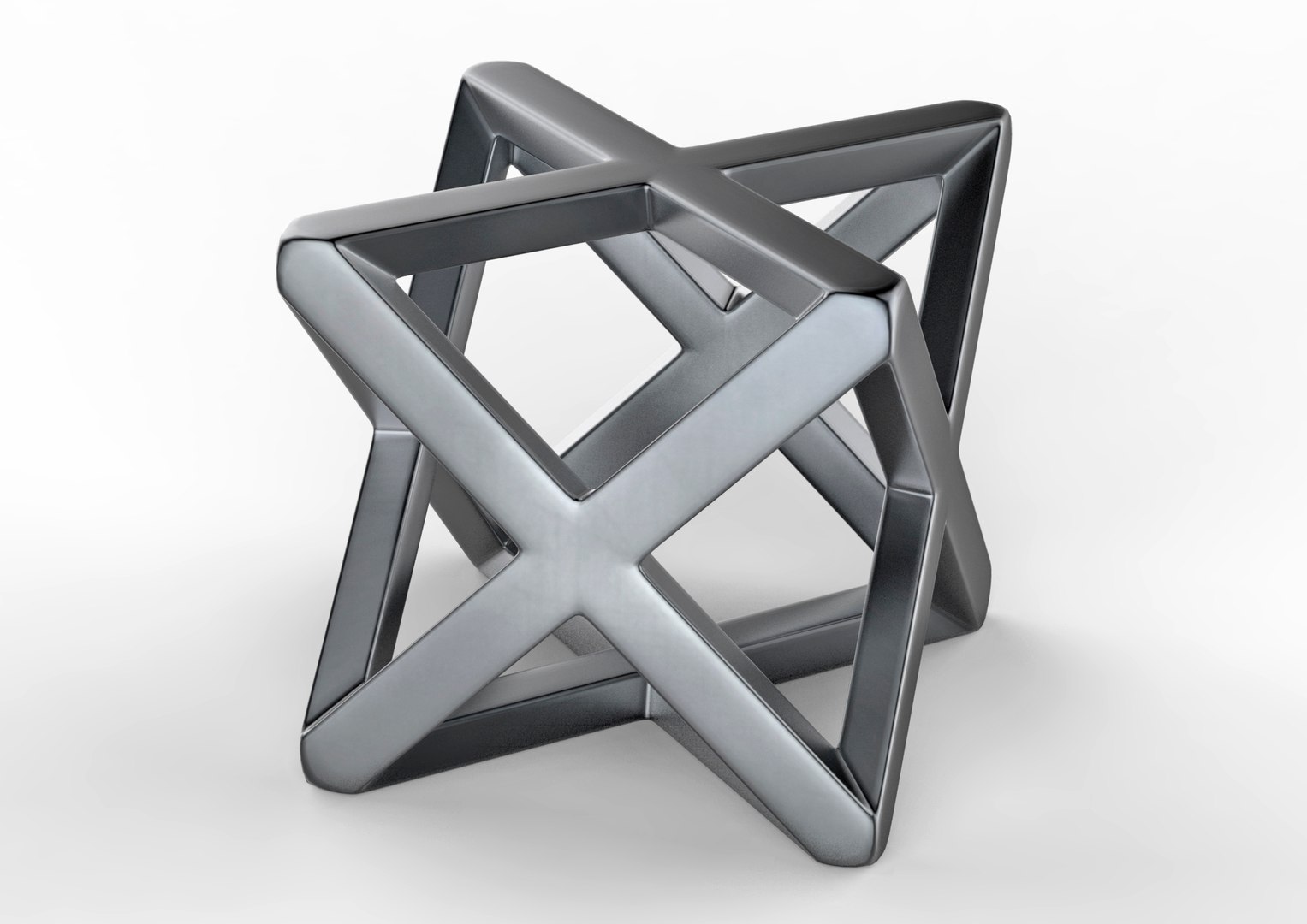 3D Geometric Metal Geometry Model - TurboSquid 1390953