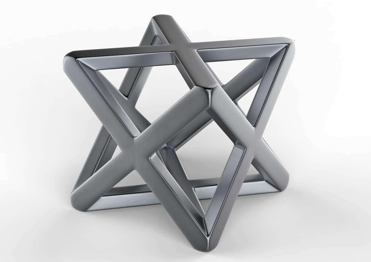 3D Geometric Metal Geometry Model - TurboSquid 1390953