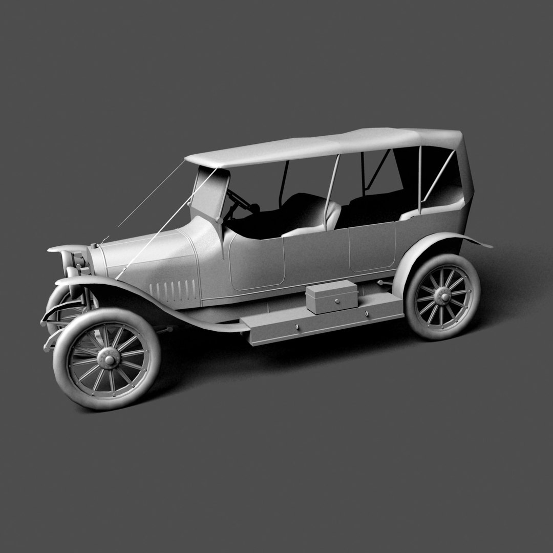 3dsmax Russo-balt Cars