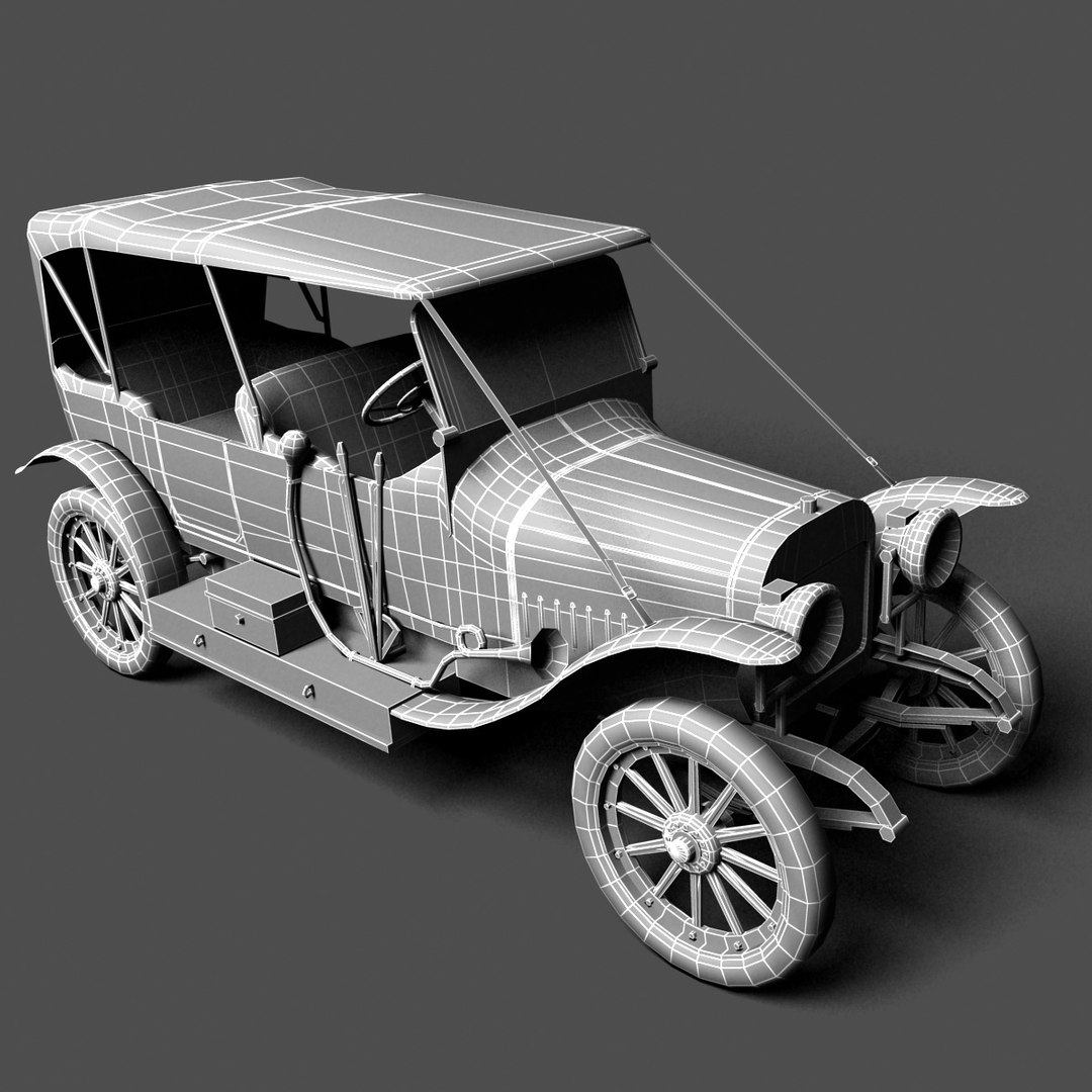 3dsmax Russo-balt Cars