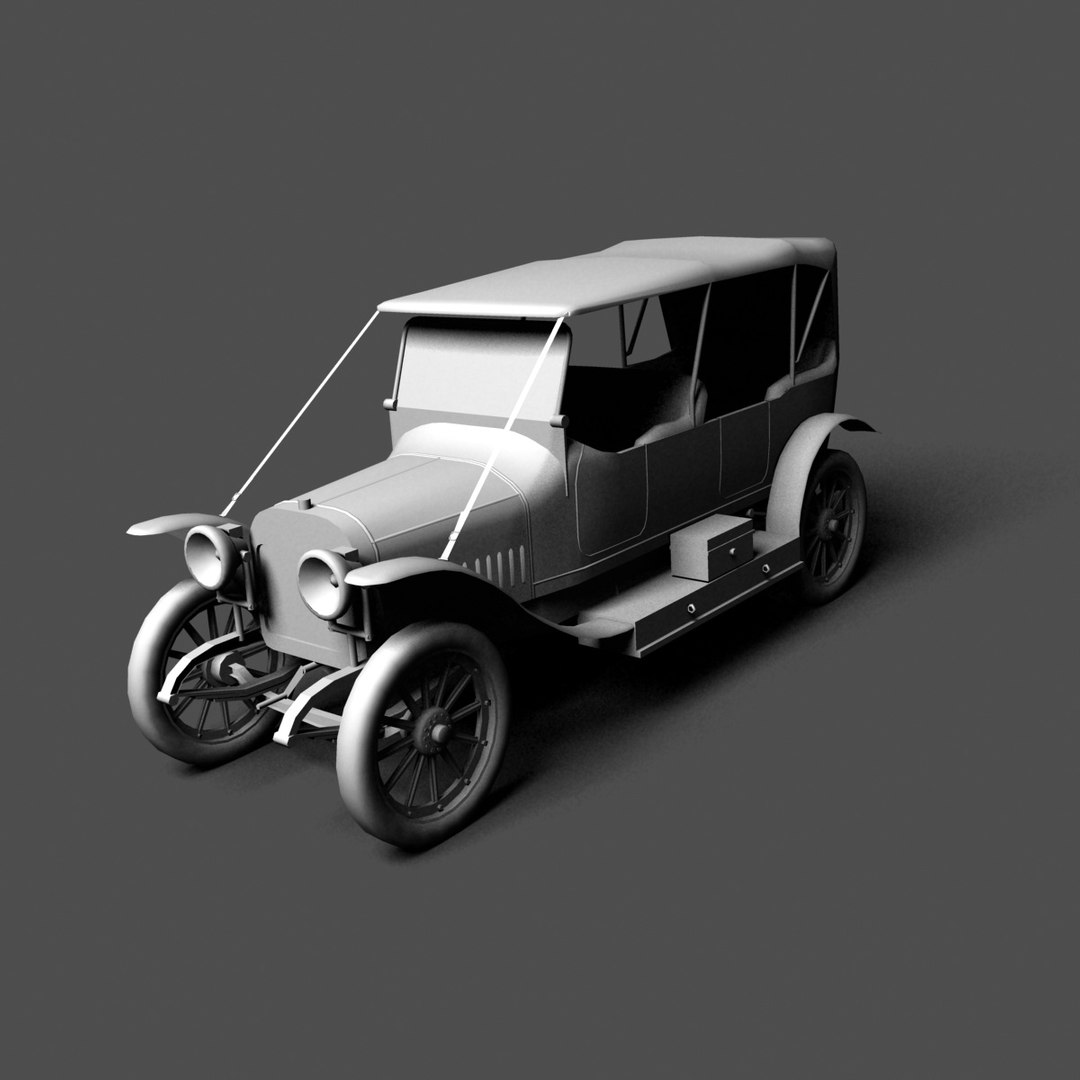 3dsmax Russo-balt Cars