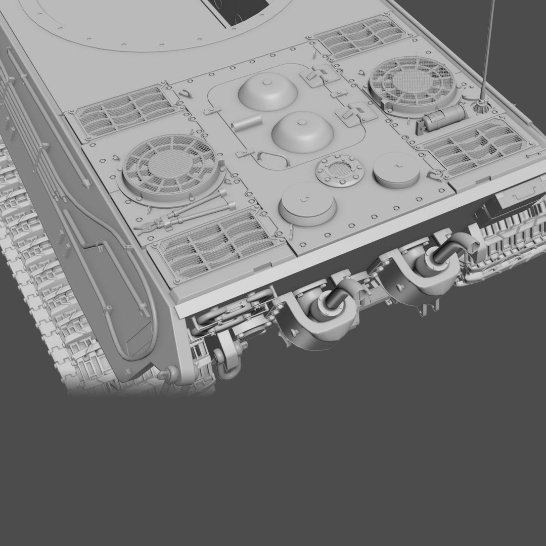 Tiger Ii Ausf B 3d Max