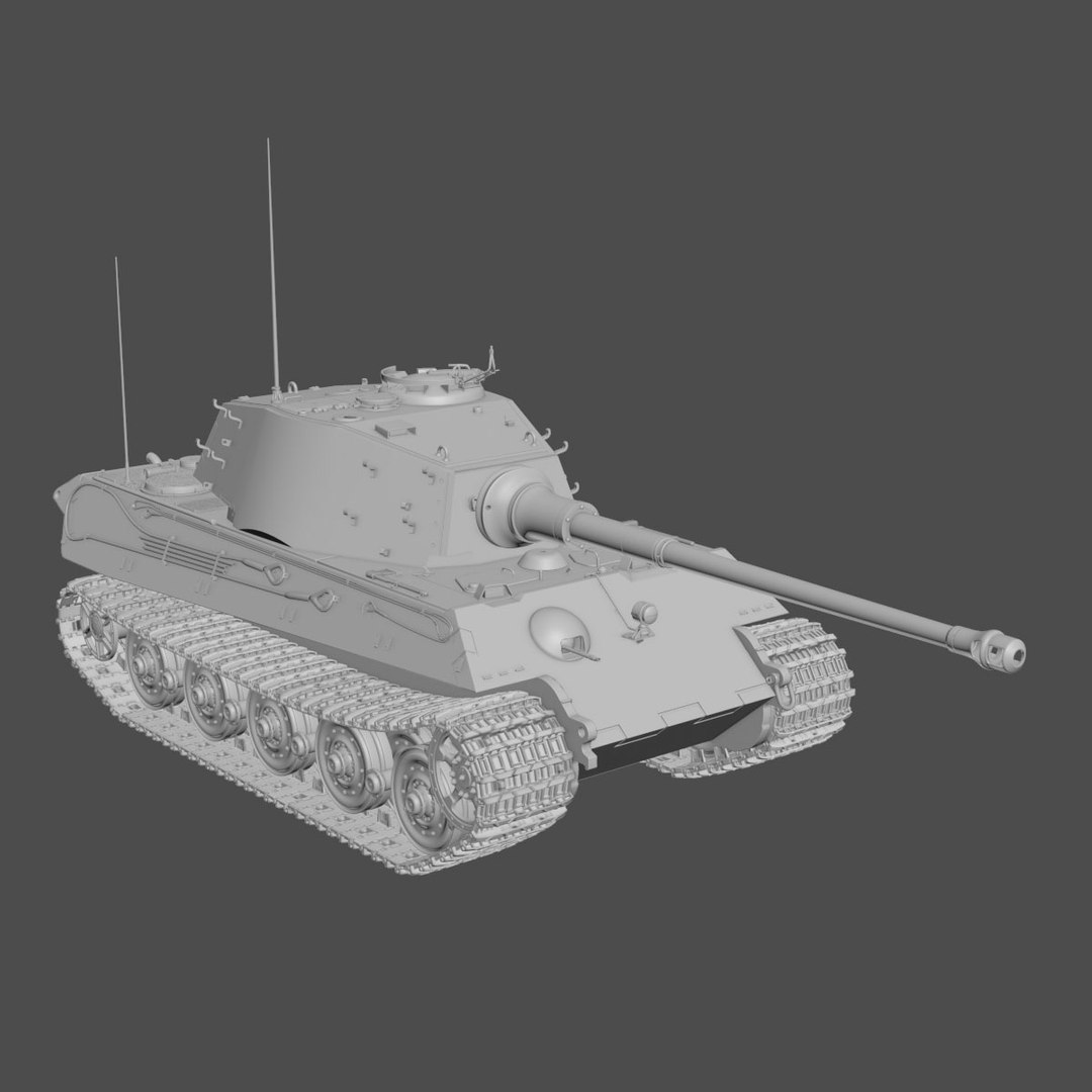 Tiger Ii Ausf B 3d Max