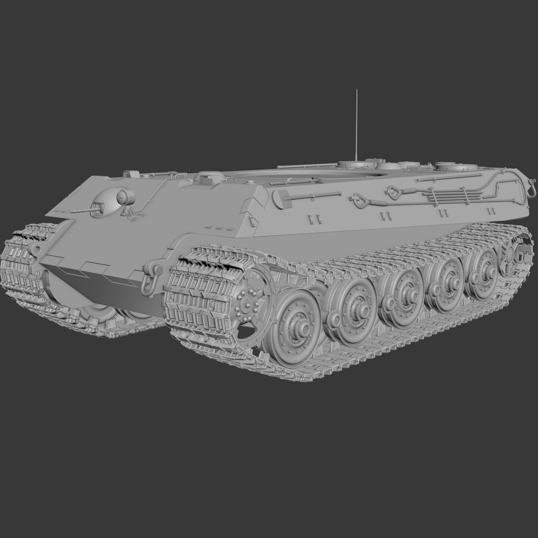 Tiger Ii Ausf B 3d Max