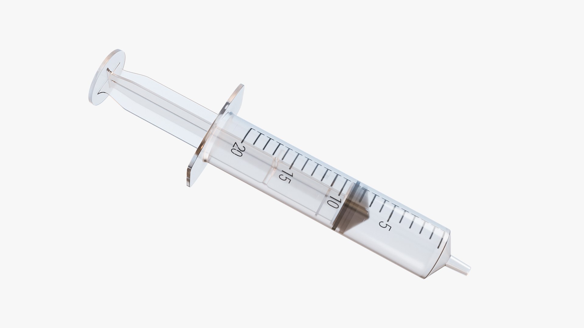 Syringe Model - TurboSquid 2395750