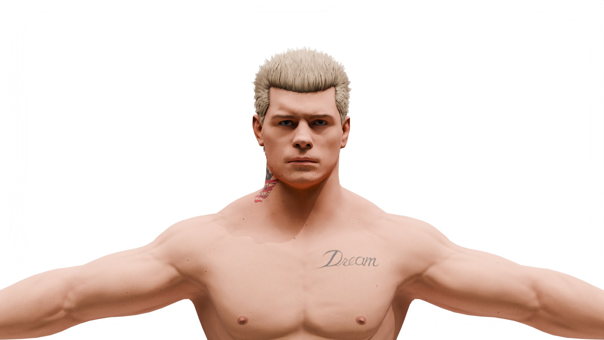 modelo 3d Cody Rhodes-WWE - TurboSquid 2515208
