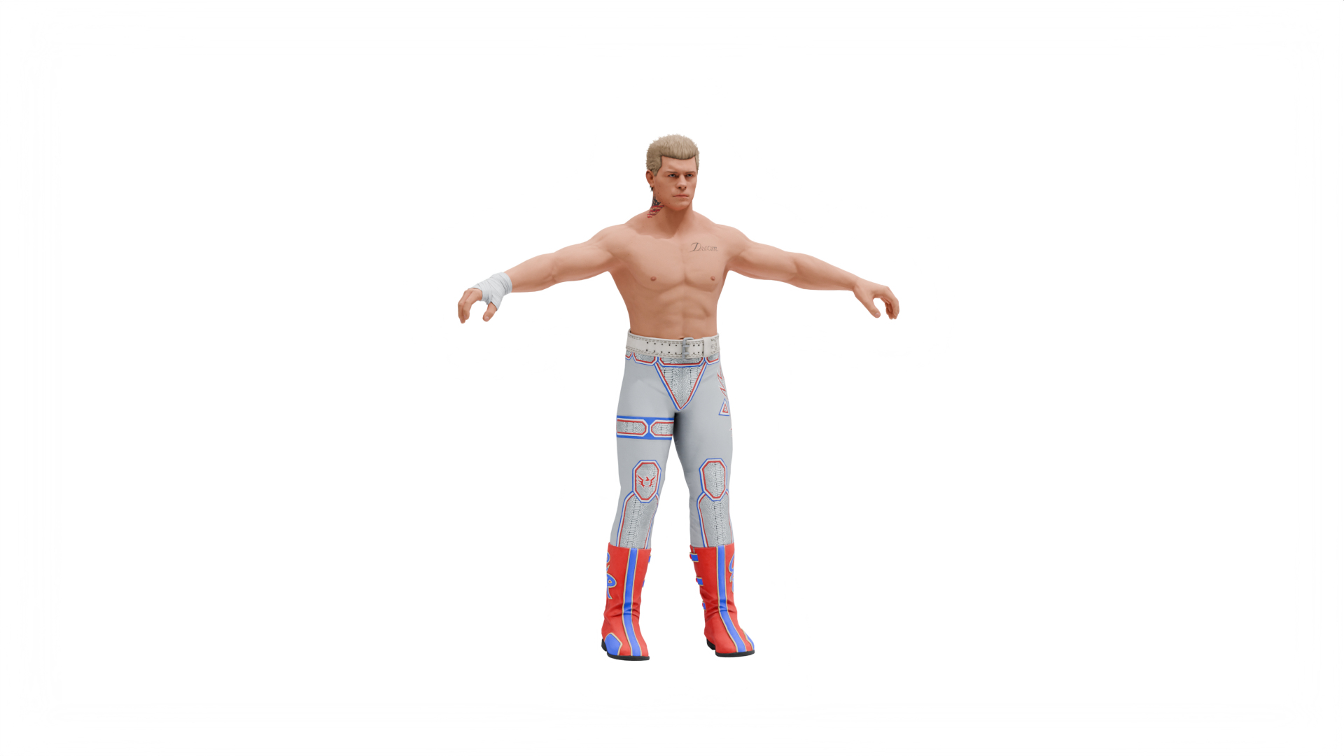 modelo 3d Cody Rhodes-WWE - TurboSquid 2515208