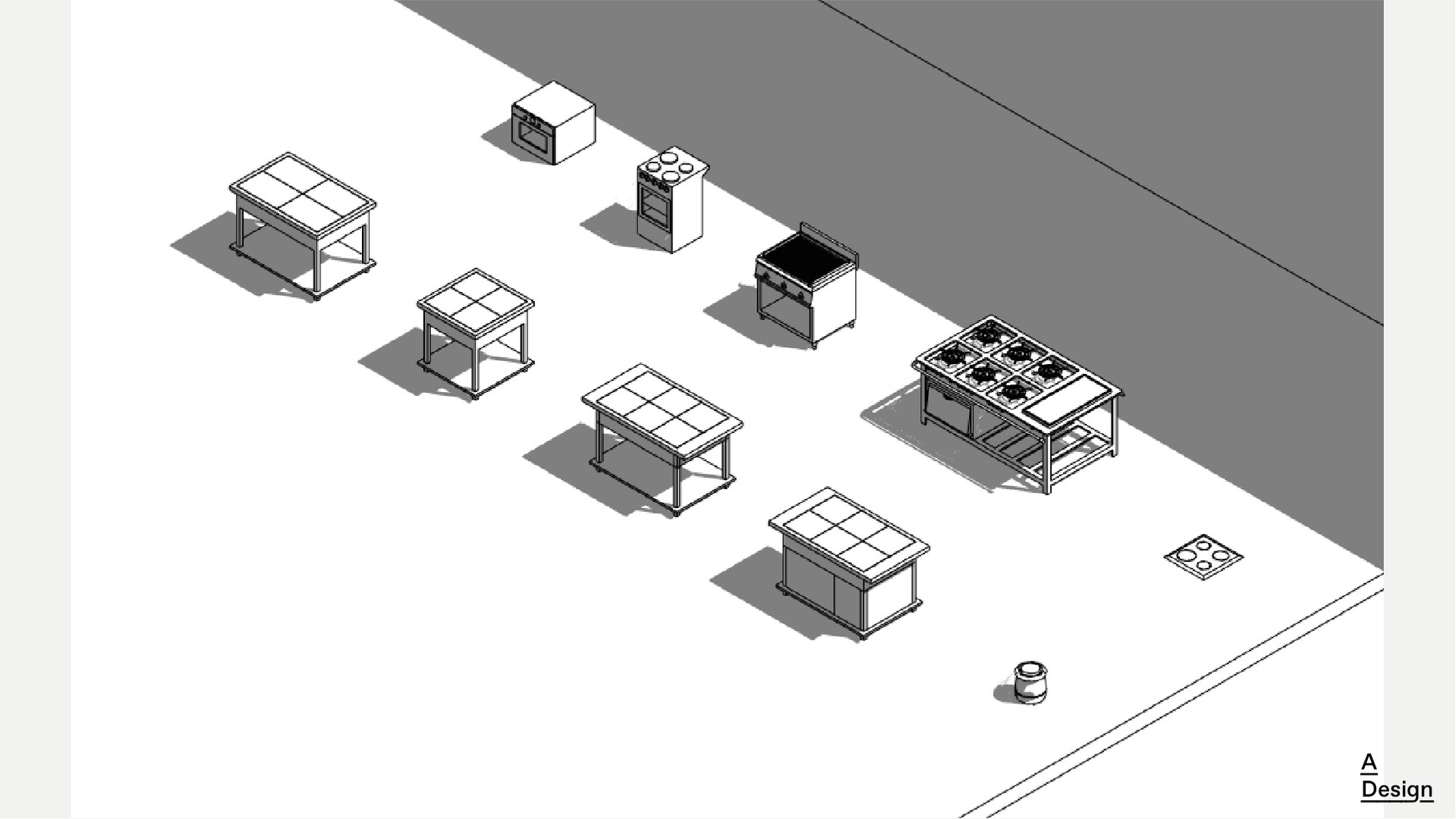 Stove - Pack Of Revit Families Model 3D Model - TurboSquid 2017086