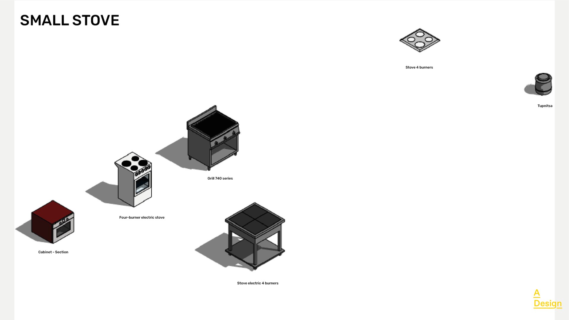 Stove - Pack Of Revit Families Model 3D Model - TurboSquid 2017086