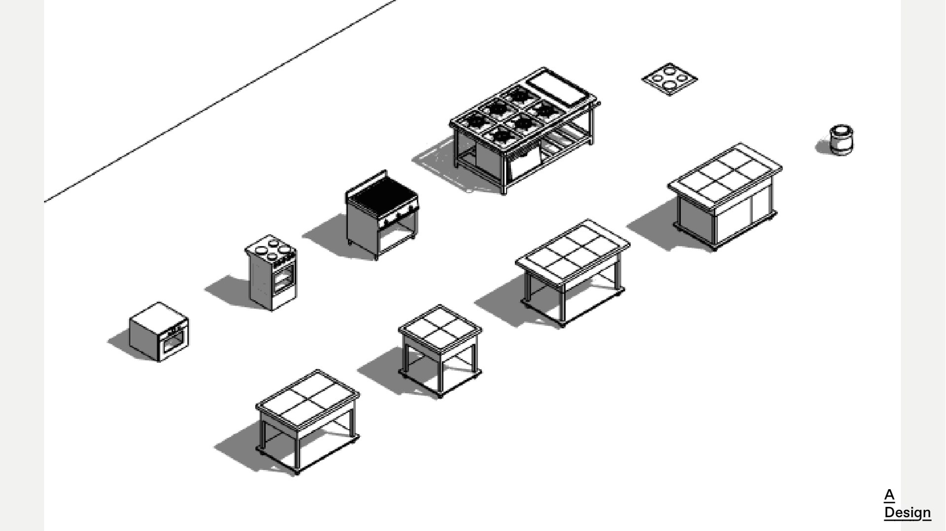 Stove - Pack Of Revit Families Model 3D Model - TurboSquid 2017086