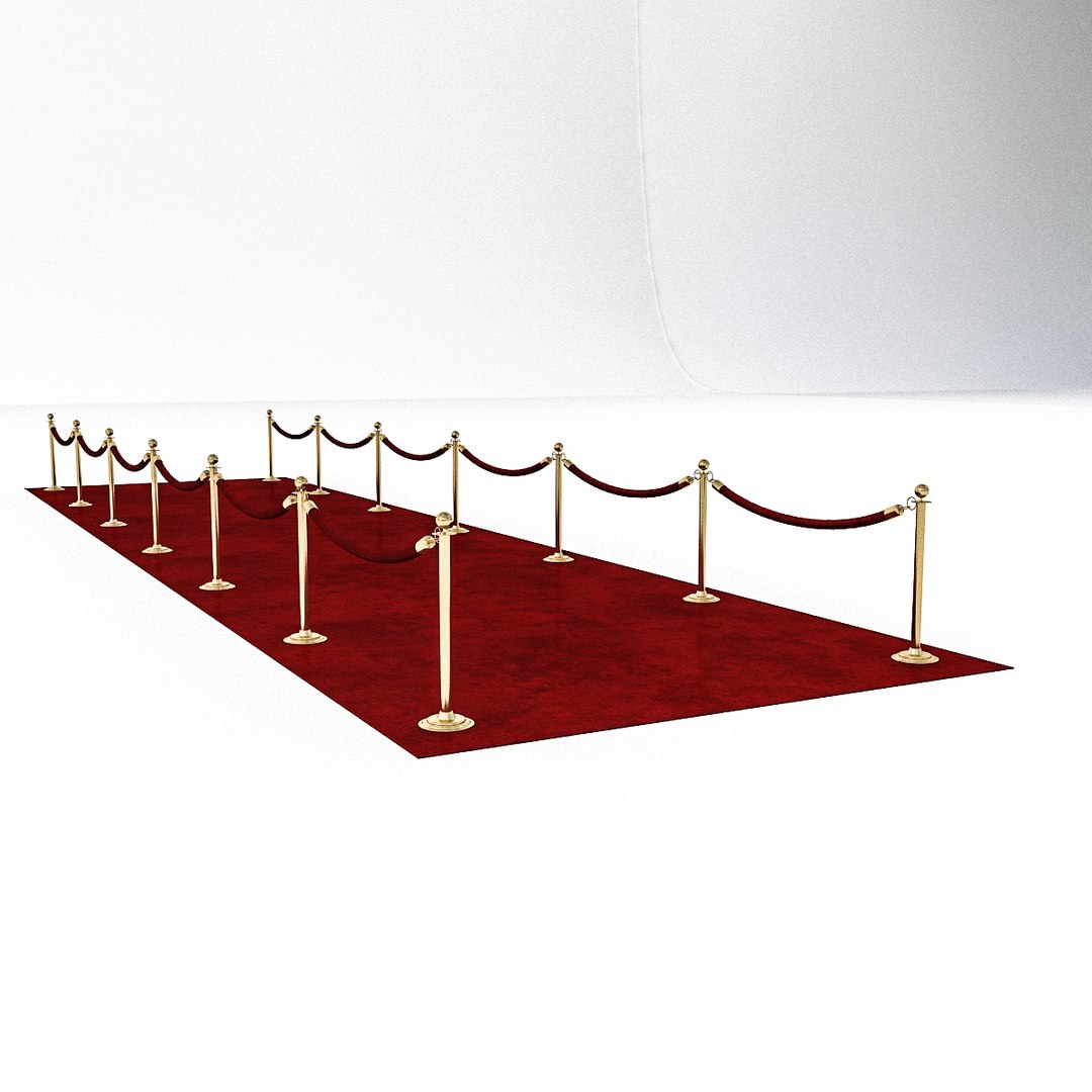 Red carpet 3D model - TurboSquid 1539853