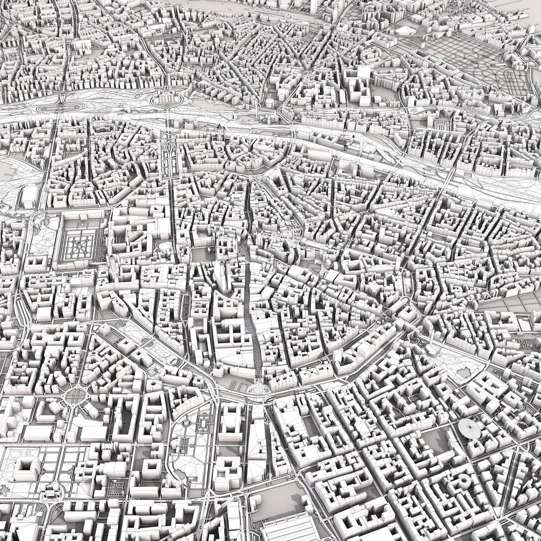 3D Model Munich City Germany - TurboSquid 2295626