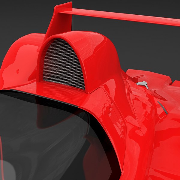 realistic supercar caparo t1 3d model