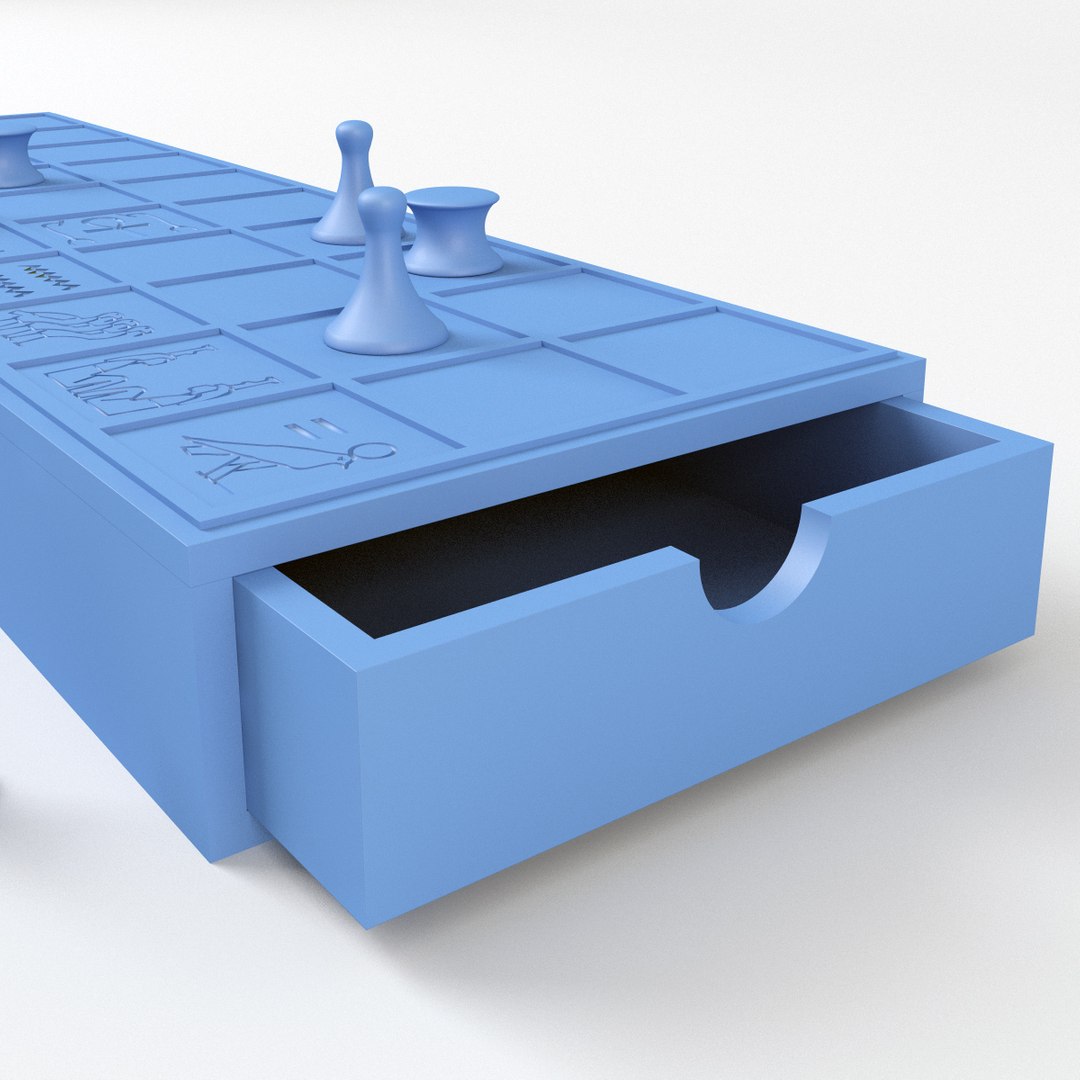 3D senet ancient printing model - TurboSquid 1315446