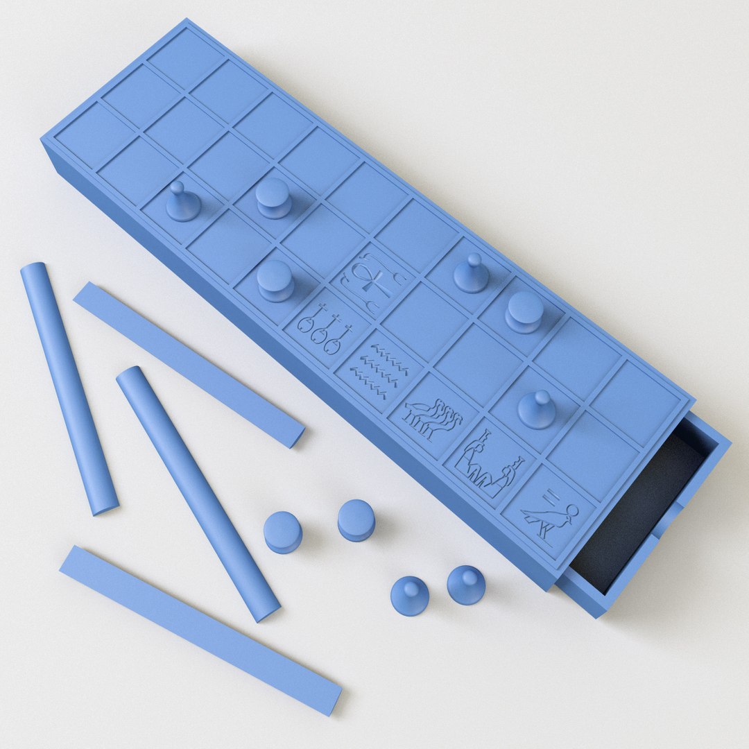 3D senet ancient printing model - TurboSquid 1315446