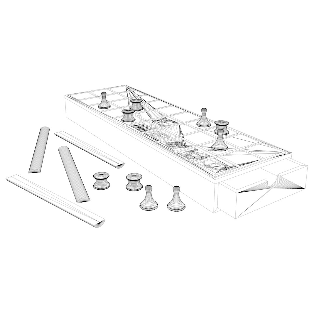 3D senet ancient printing model - TurboSquid 1315446