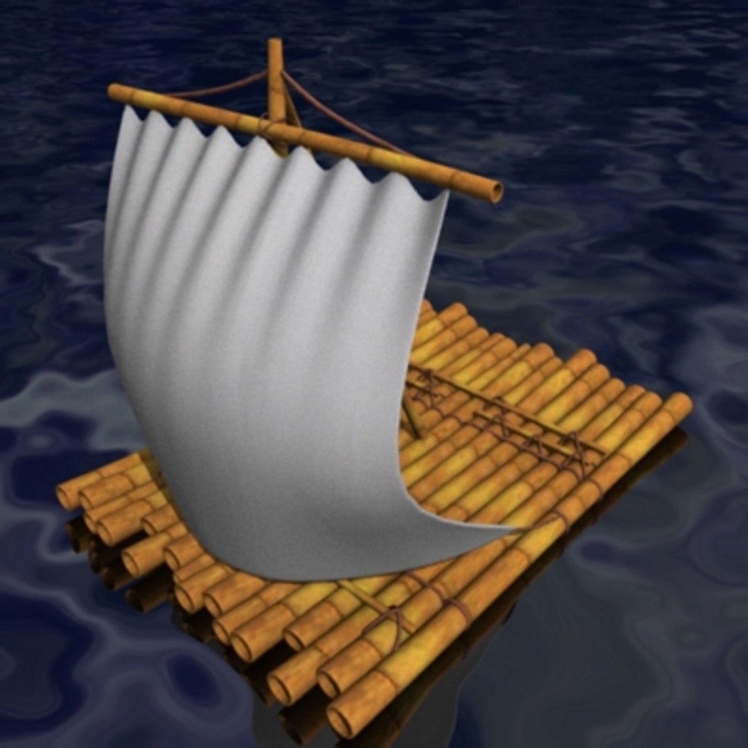 Raft 3d Model