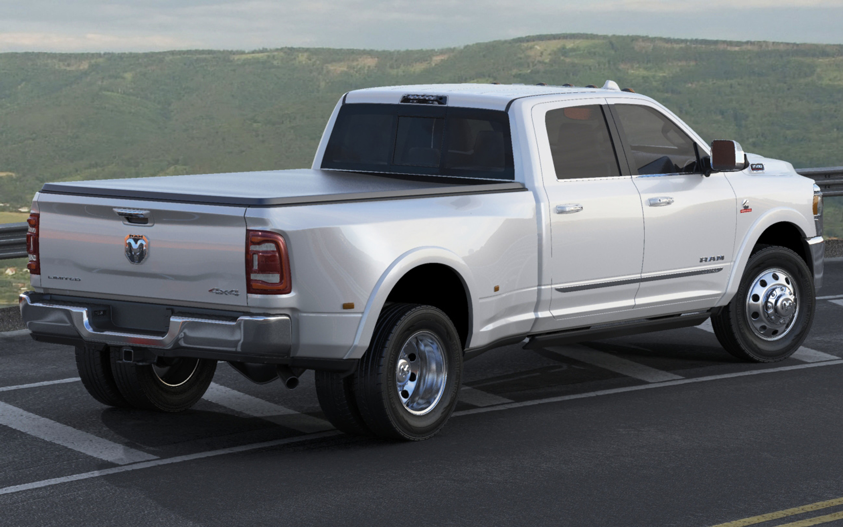 modelo 3d Ram 3500 HD Limited Dually 2019 - TurboSquid 1411572