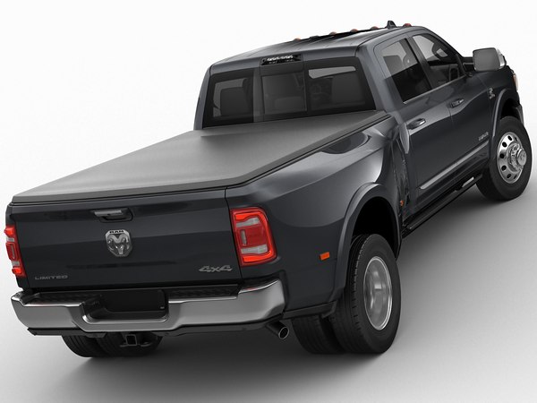 modelo 3d Ram 3500 HD Limited Dually 2019 - TurboSquid 1411572