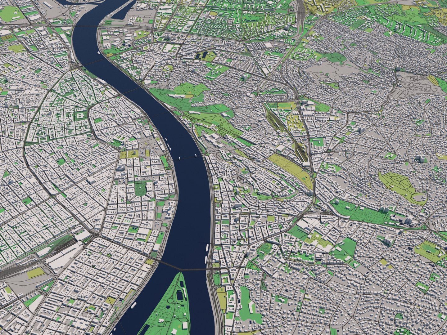 3D Model City Budapest - TurboSquid 1425261