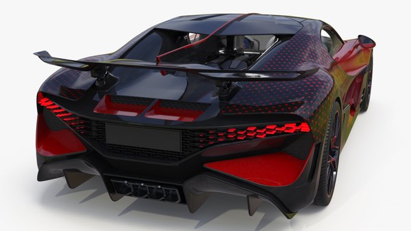 modelo 3d Hipercoche Astron rojo simplificado - TurboSquid 2289485