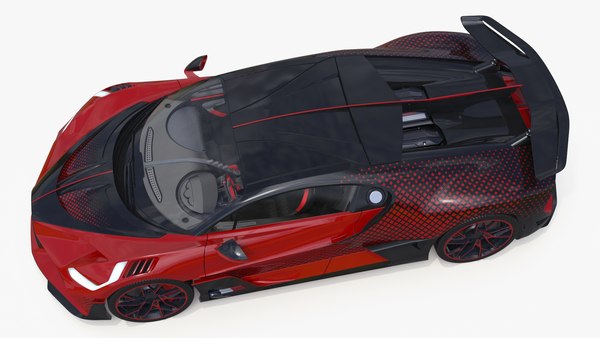 modelo 3d Hipercoche Astron rojo simplificado - TurboSquid 2289485