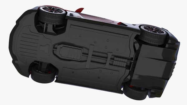 modelo 3d Hipercoche Astron rojo simplificado - TurboSquid 2289485