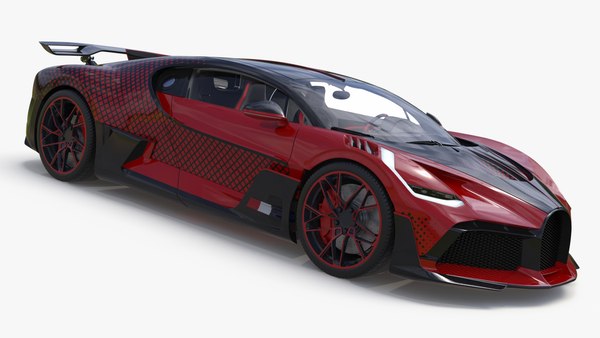 modelo 3d Hipercoche Astron rojo simplificado - TurboSquid 2289485