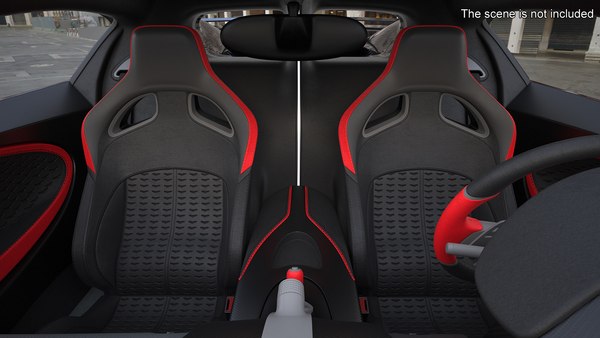 modelo 3d Hipercoche Astron rojo simplificado - TurboSquid 2289485