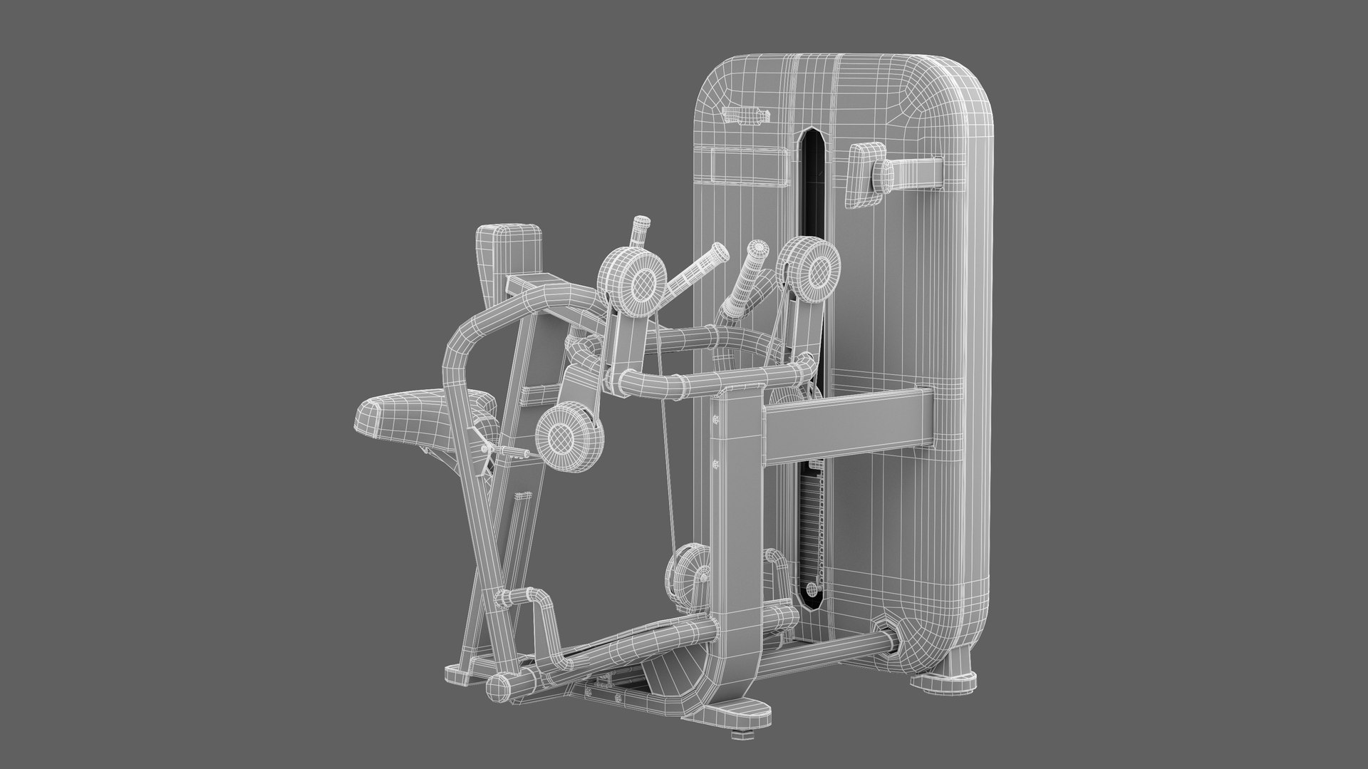 Technogym Artis Low Row 3D Model - TurboSquid 2235919