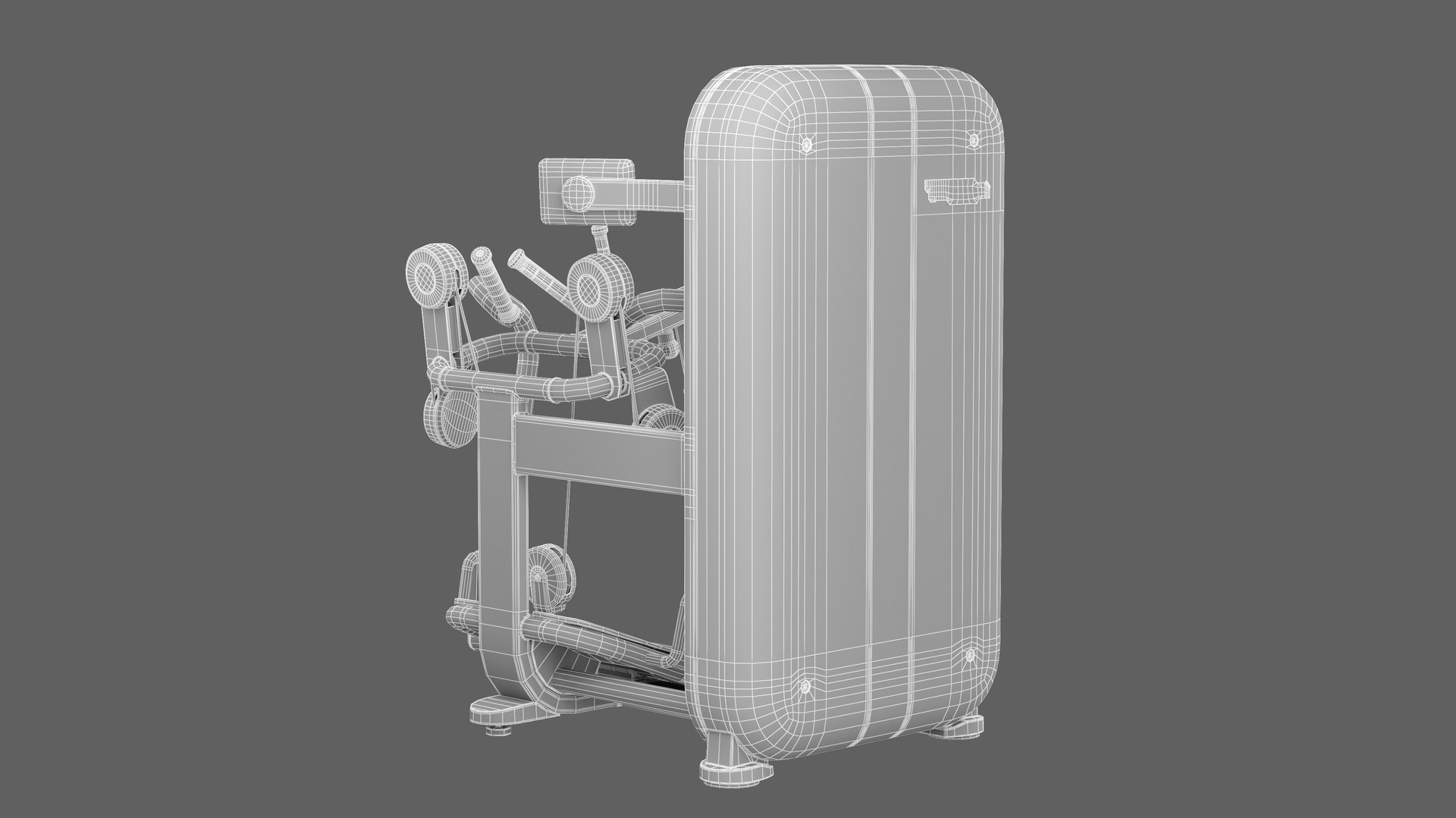 Technogym Artis Low Row 3D Model - TurboSquid 2235919