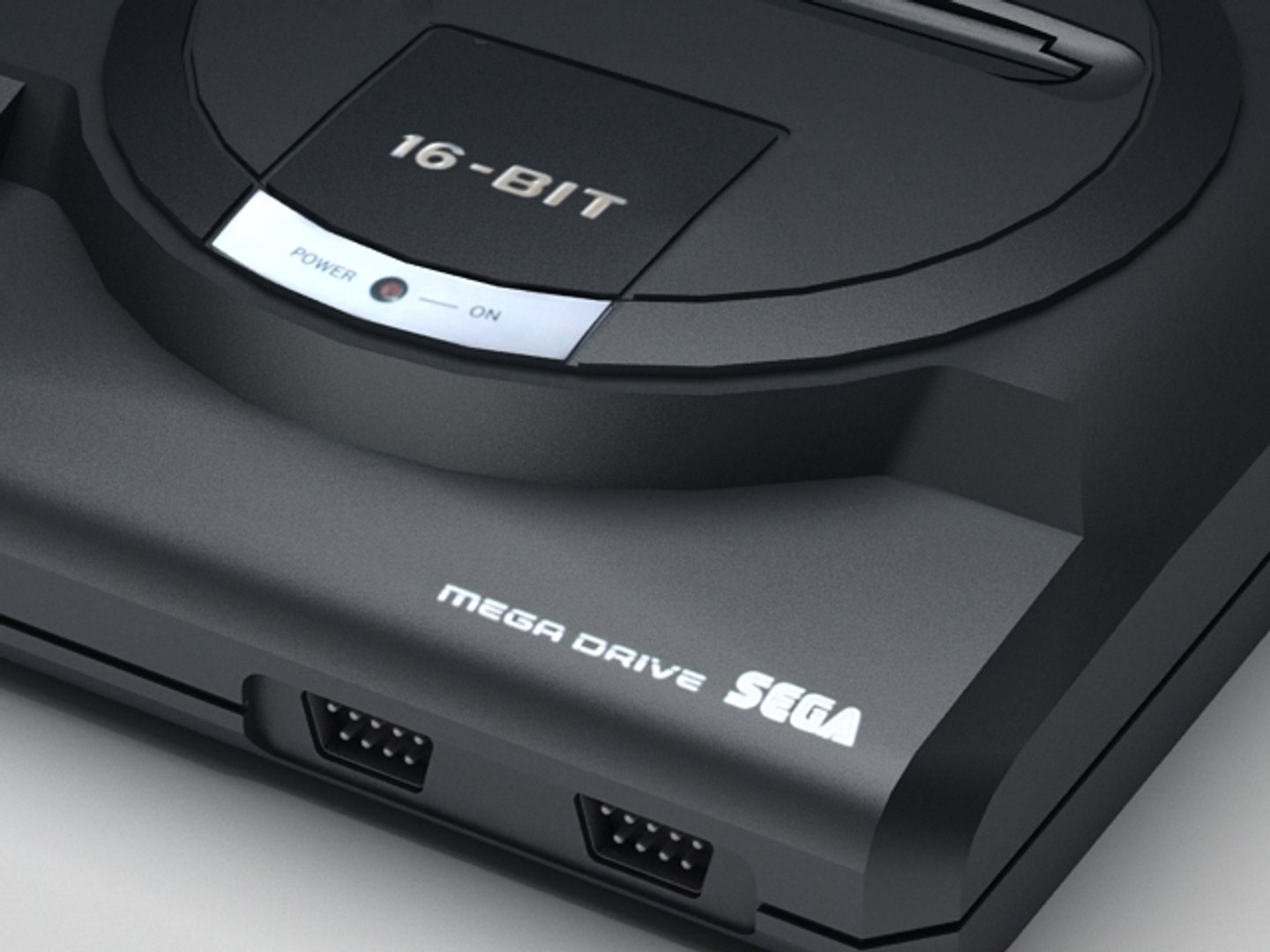 3d Sega Megadrive Console Model