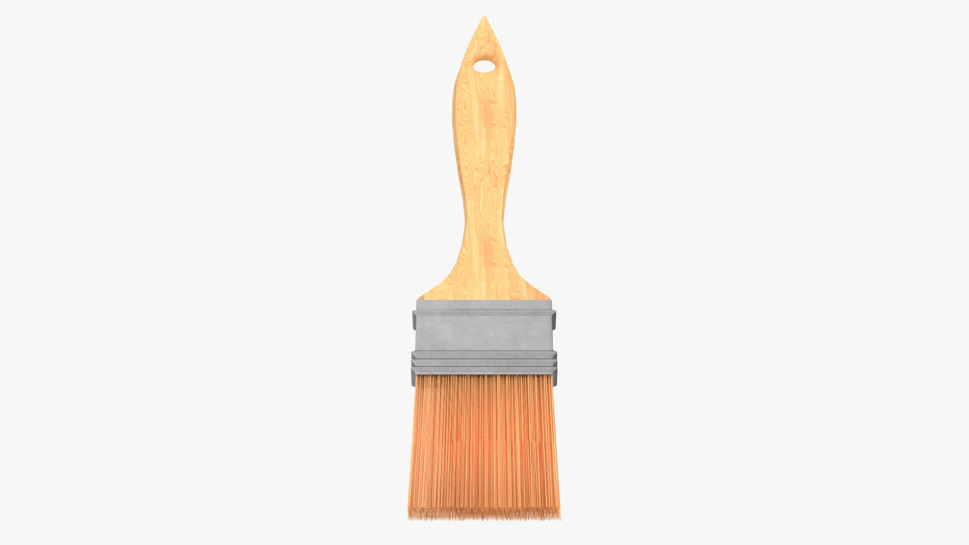 Clean Paintbrush 3D Model - TurboSquid 2106858