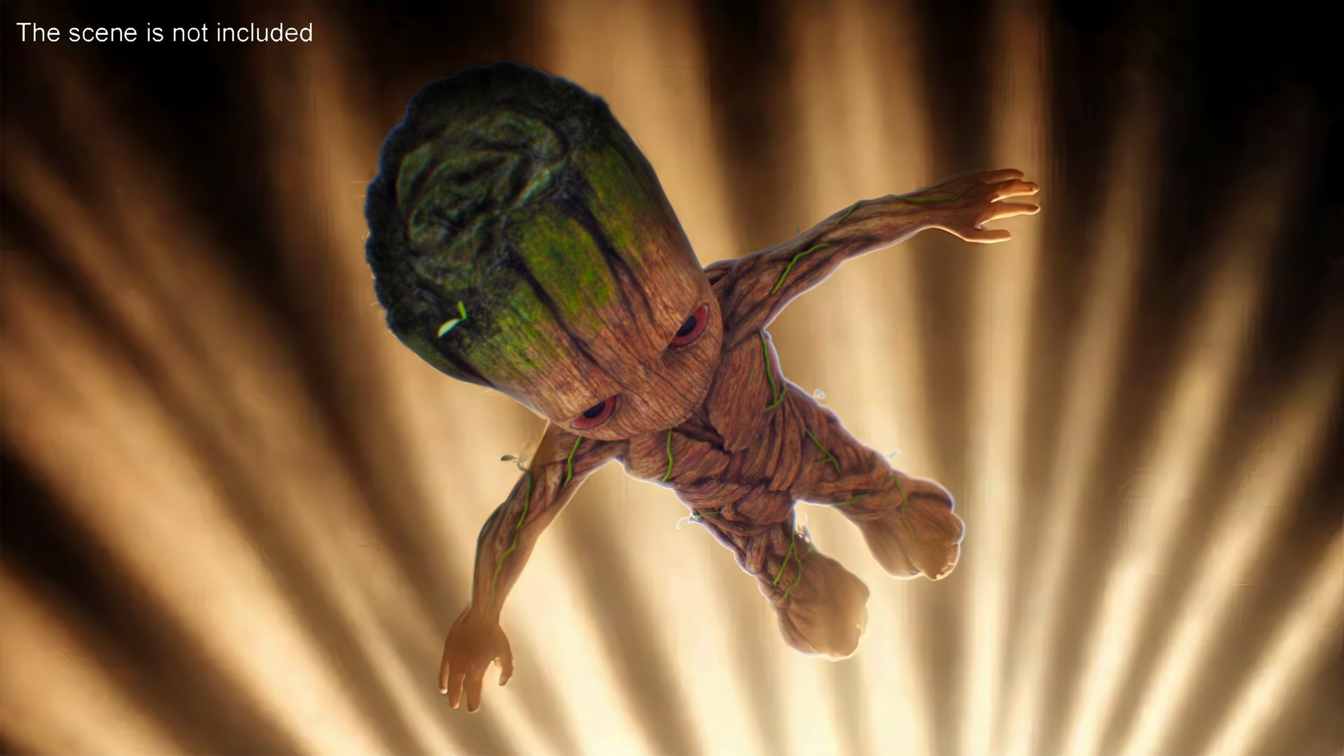 Little Groot Character From Marvel For 3D Print Model - TurboSquid 2287046