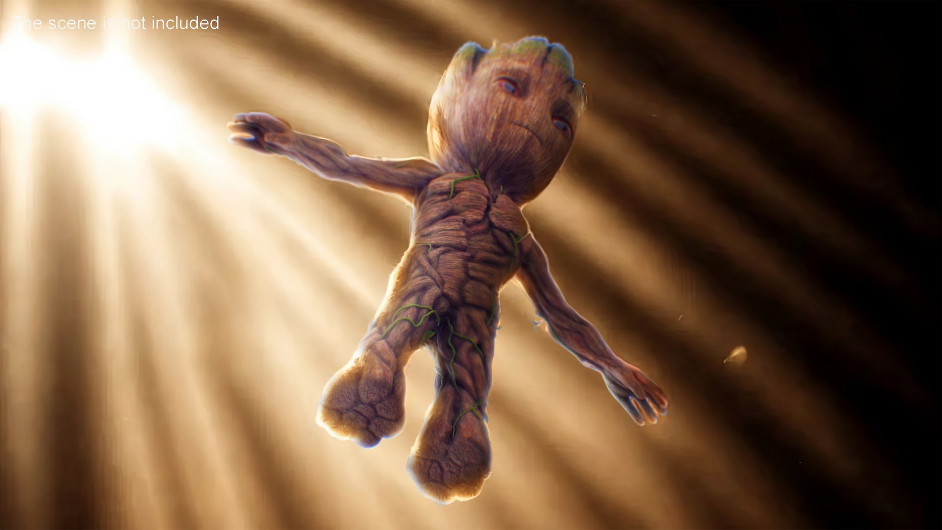 Little Groot Character From Marvel For 3D Print Model - TurboSquid 2287046