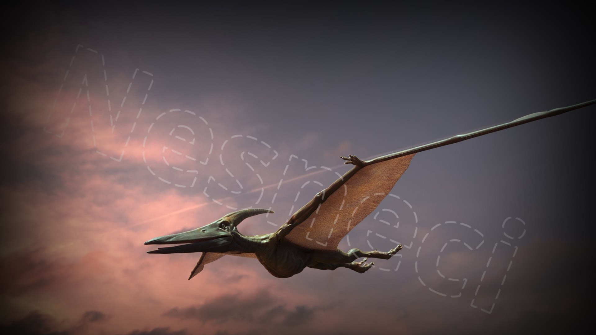 Production ready pteranodon rigged model - TurboSquid 1257061