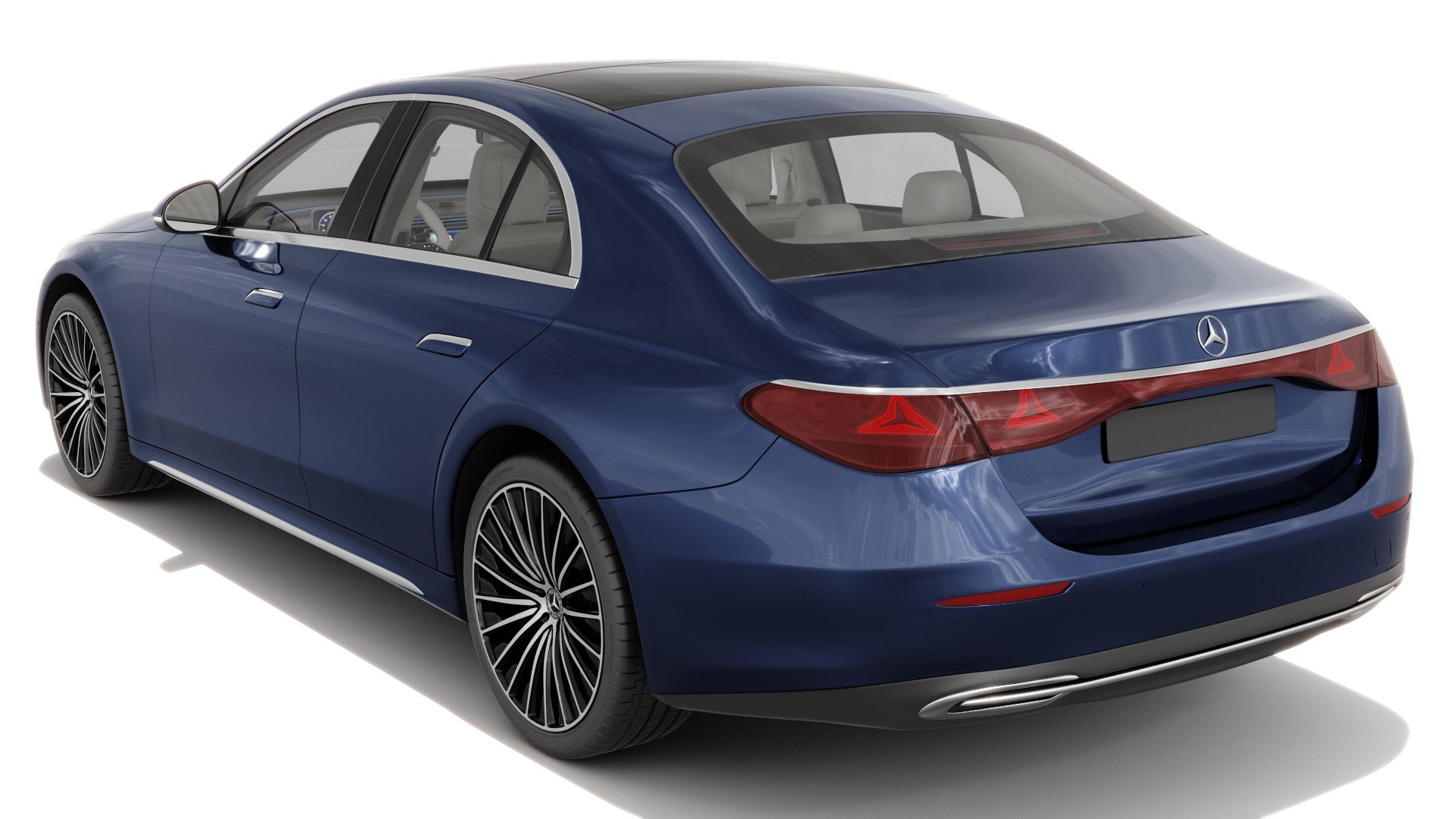Mercedes-Benz E-class exclusive 2024 with interior model - TurboSquid ...