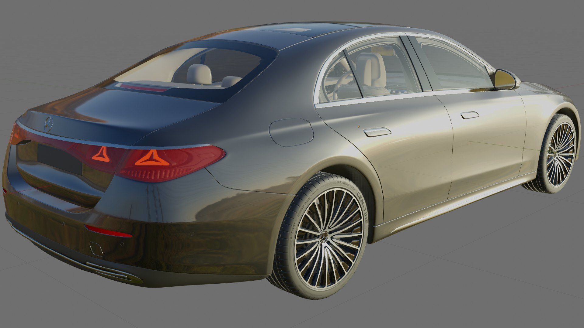 Mercedes-Benz E-class exclusive 2024 with interior model - TurboSquid ...