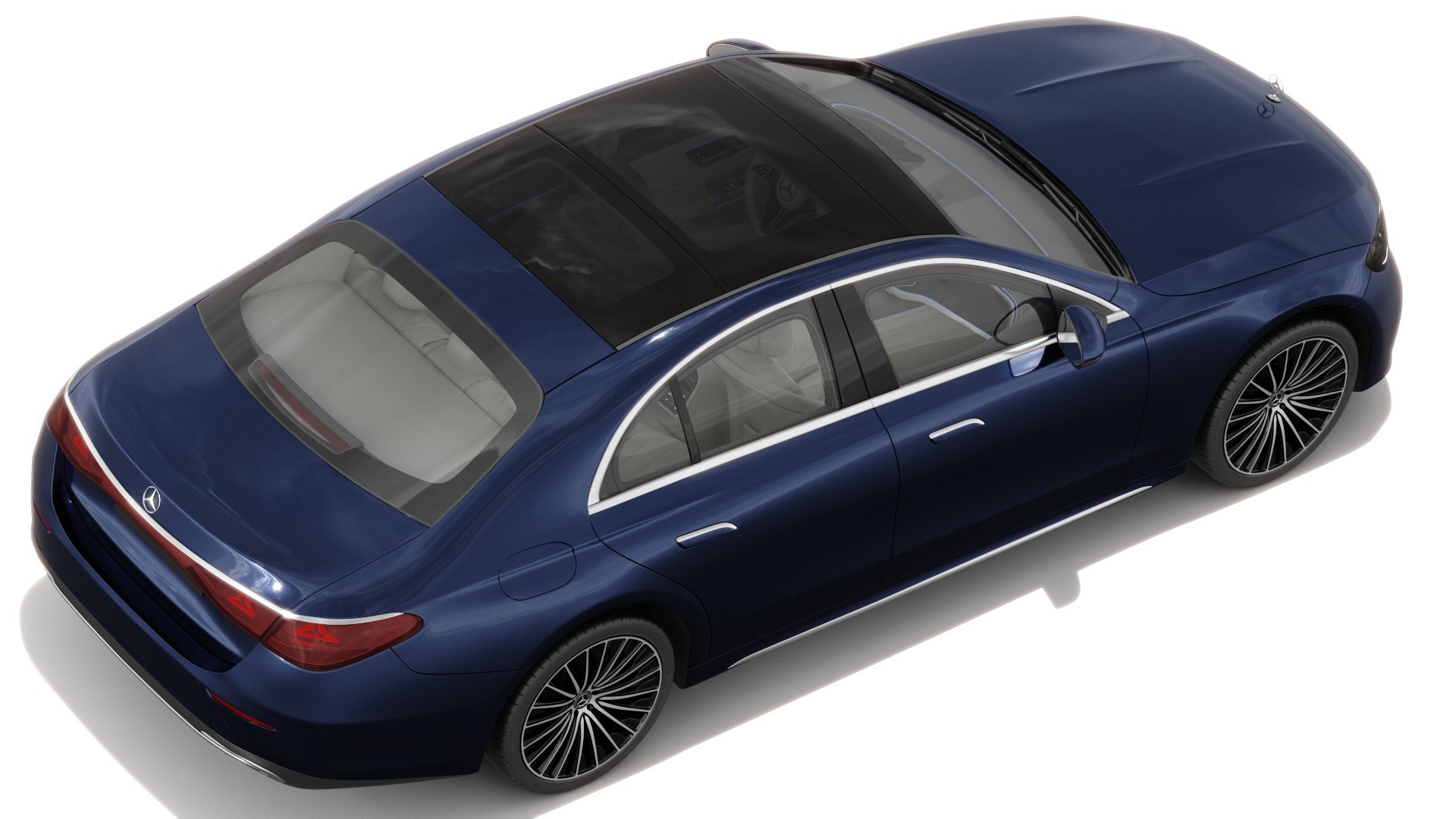 Mercedes-Benz E-class exclusive 2024 with interior model - TurboSquid ...