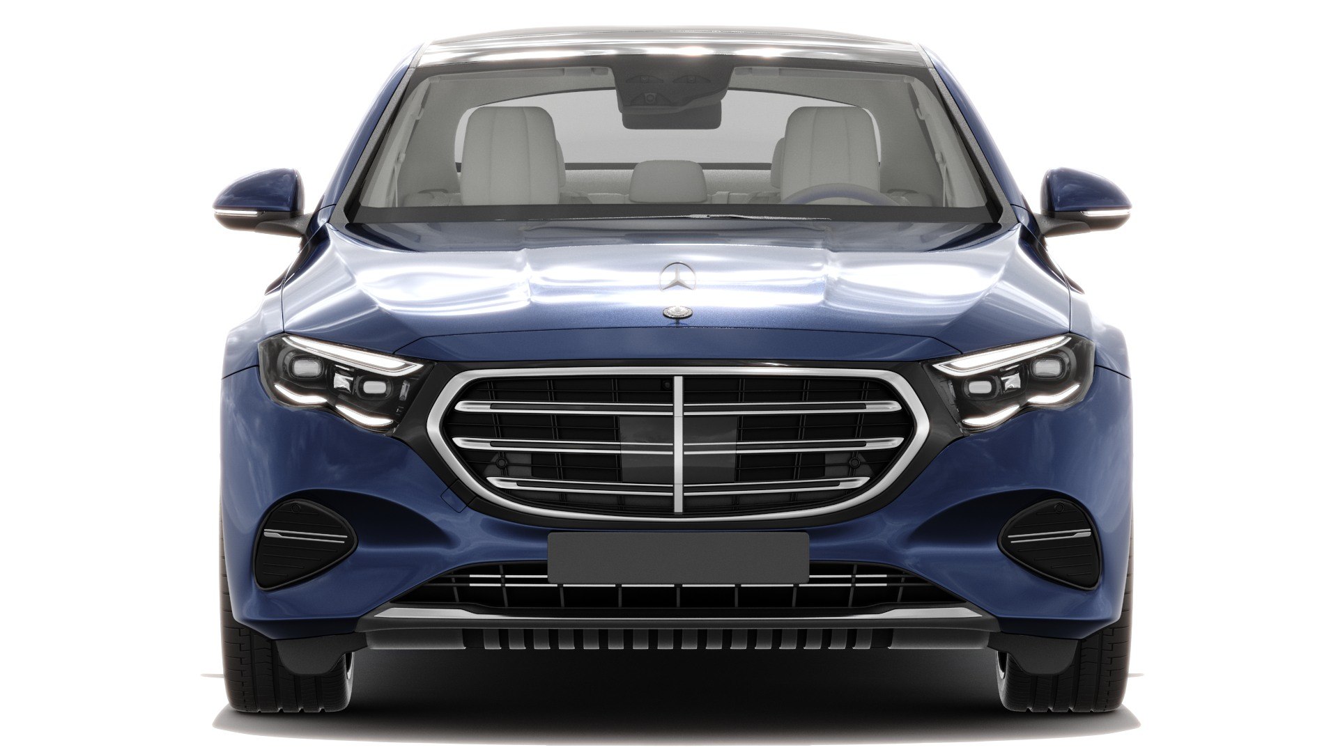 Mercedes-Benz E-class exclusive 2024 with interior model - TurboSquid ...