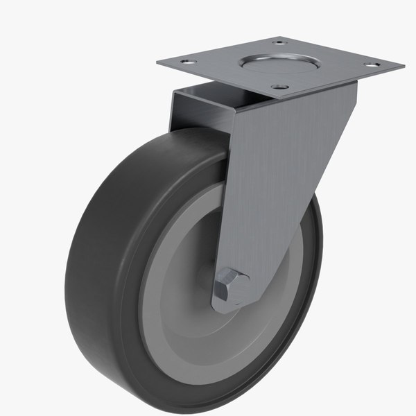 Trolley wheel 1 3D model - TurboSquid 1747223