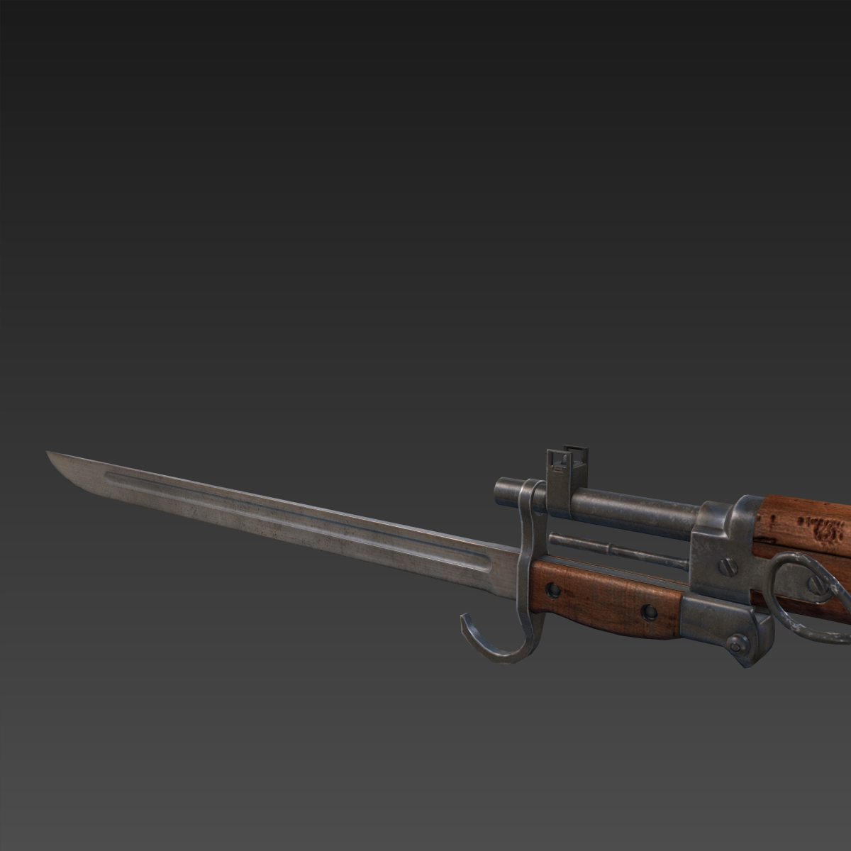arisaka type 99 rifle 3d x