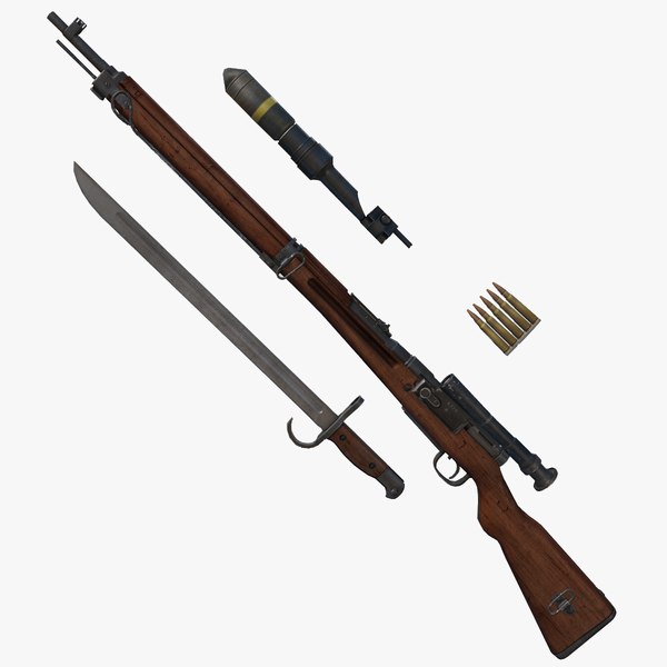 arisaka type 99 rifle 3d x