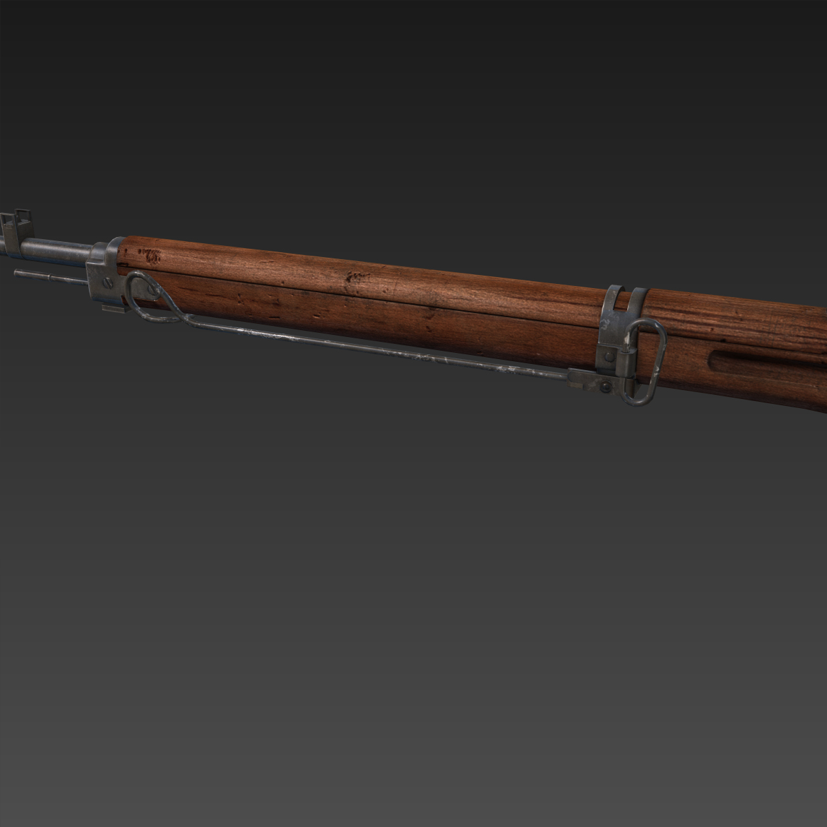 arisaka type 99 rifle 3d x