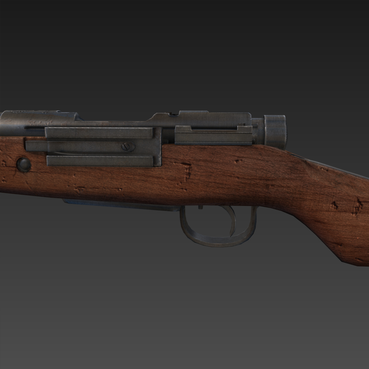 arisaka type 99 rifle 3d x