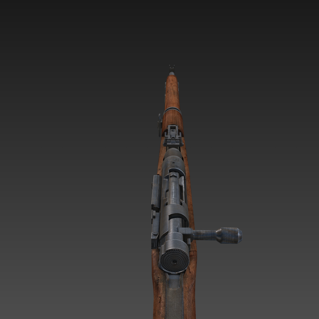 arisaka type 99 rifle 3d x