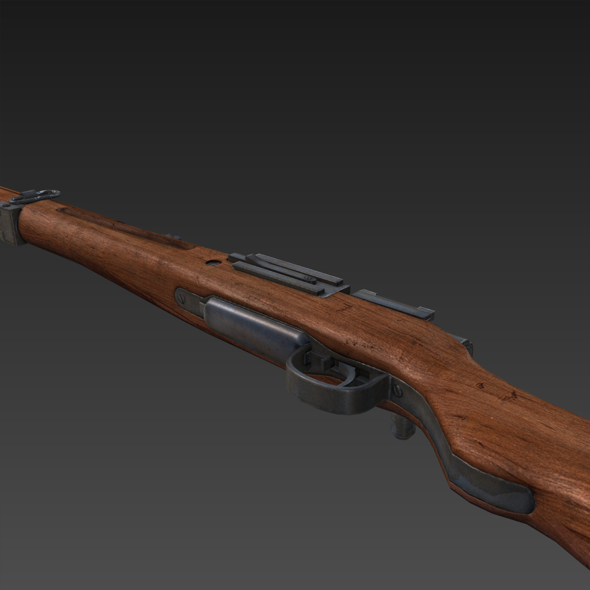 arisaka type 99 rifle 3d x