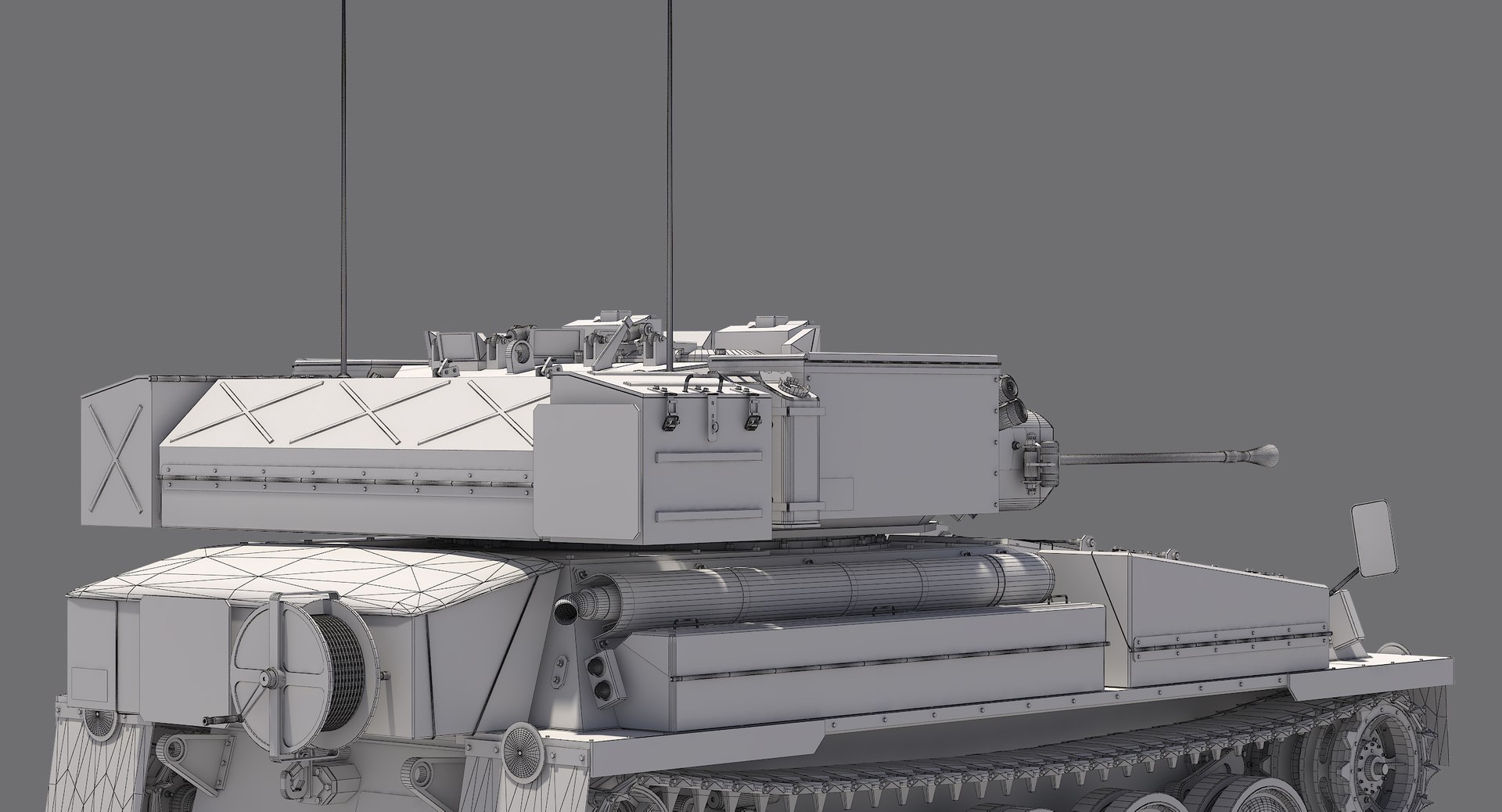 Cvr t fv107 scimitar 3D model - TurboSquid 1247333