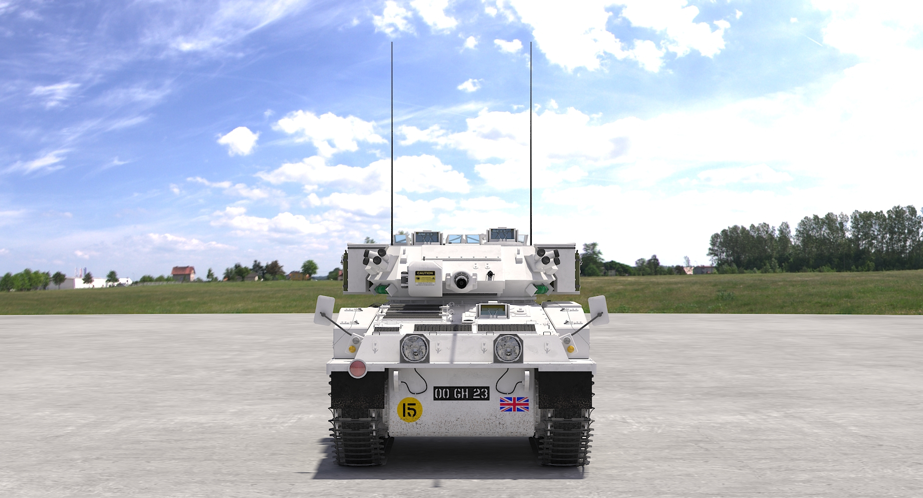 Cvr t fv107 scimitar 3D model - TurboSquid 1247333