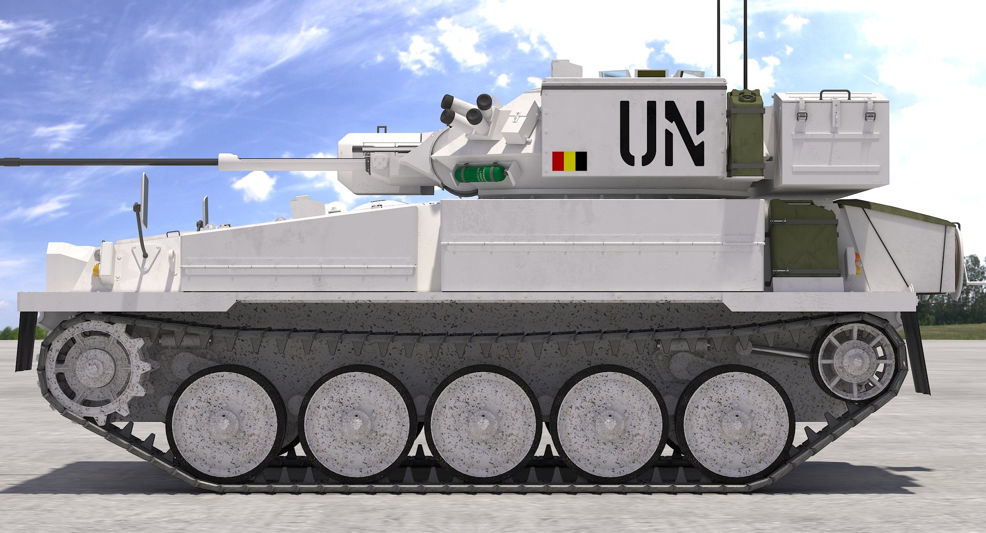 Cvr t fv107 scimitar 3D model - TurboSquid 1247333